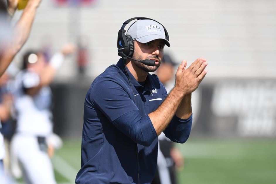 UNH football coach Santos named CAA Coach of the Year | News, Sports ...